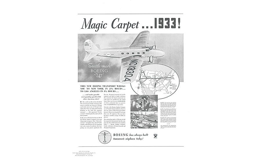 Early Advertising Sold the Glamour and Safety of Aviation - April 19 ...