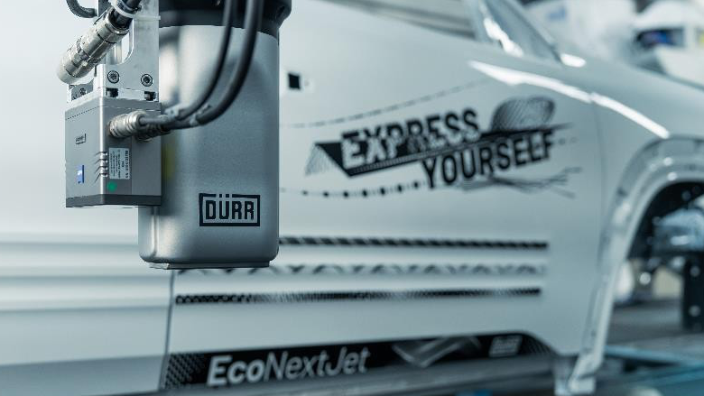 Dürr Unveils Robot System That Prints Designs Directly on Car Bodies ...