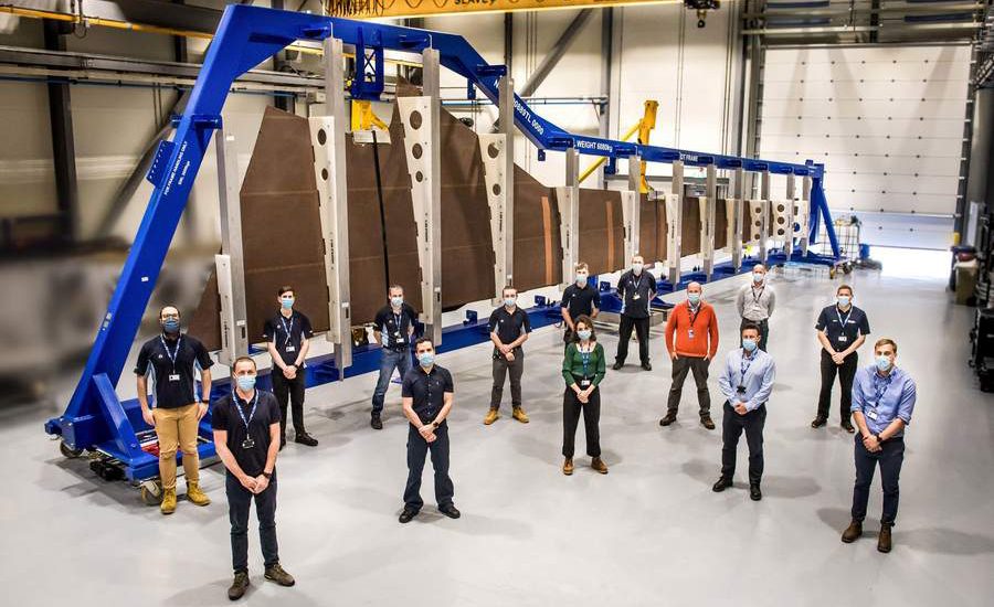 Airbus Completes Assembly of First Future Wing Prototype | ASSEMBLY